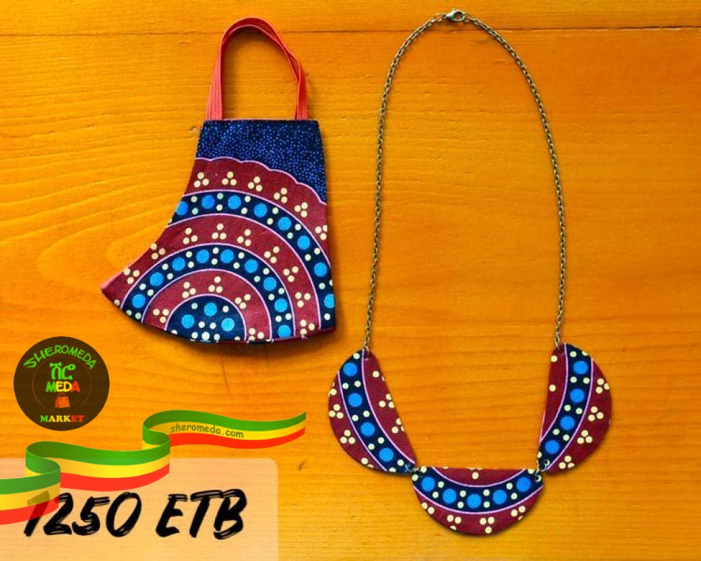 Hamek design necklace + mask package